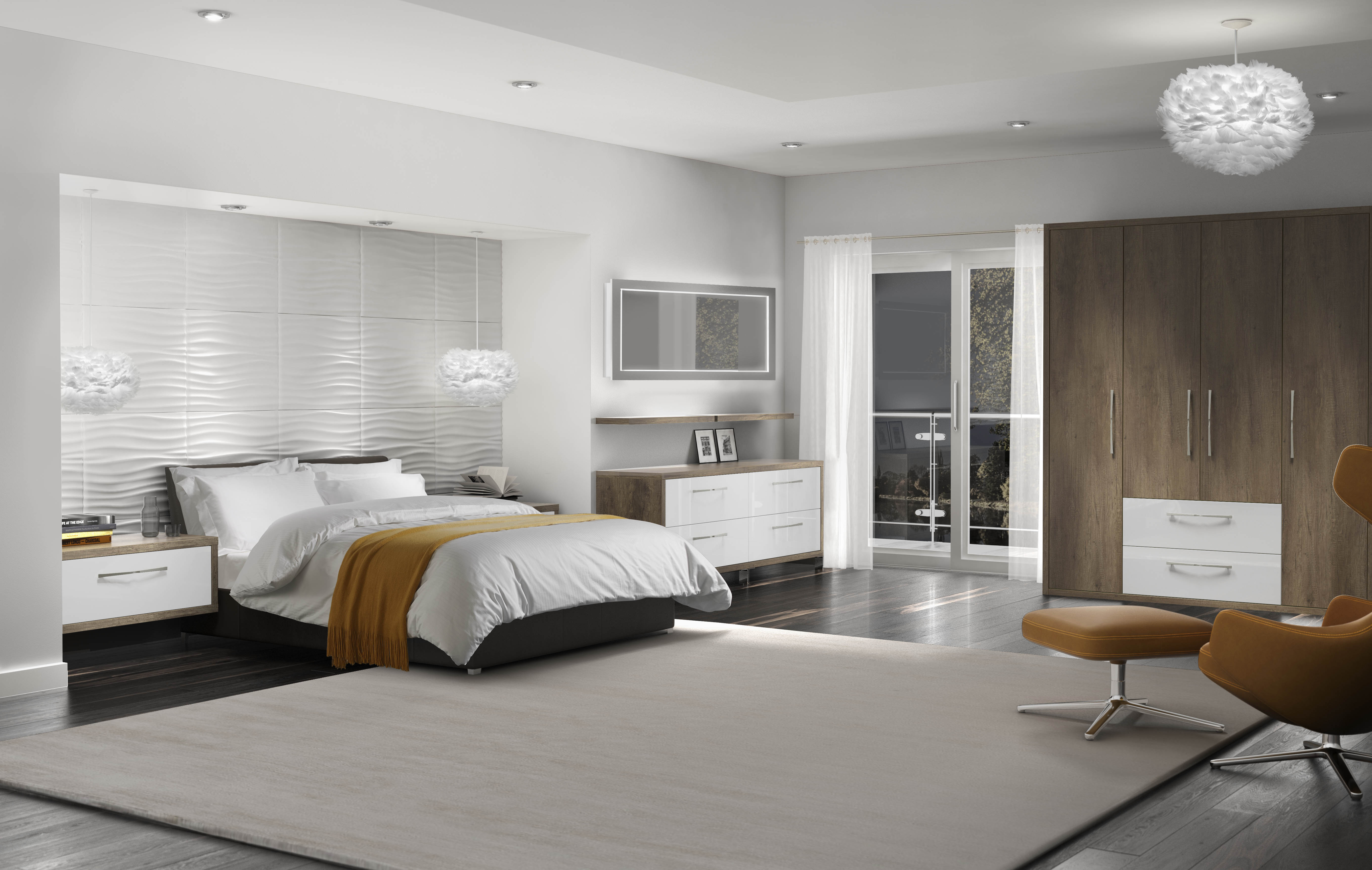 Bedrooms - Dusk - Urbano - Symphony Group UK