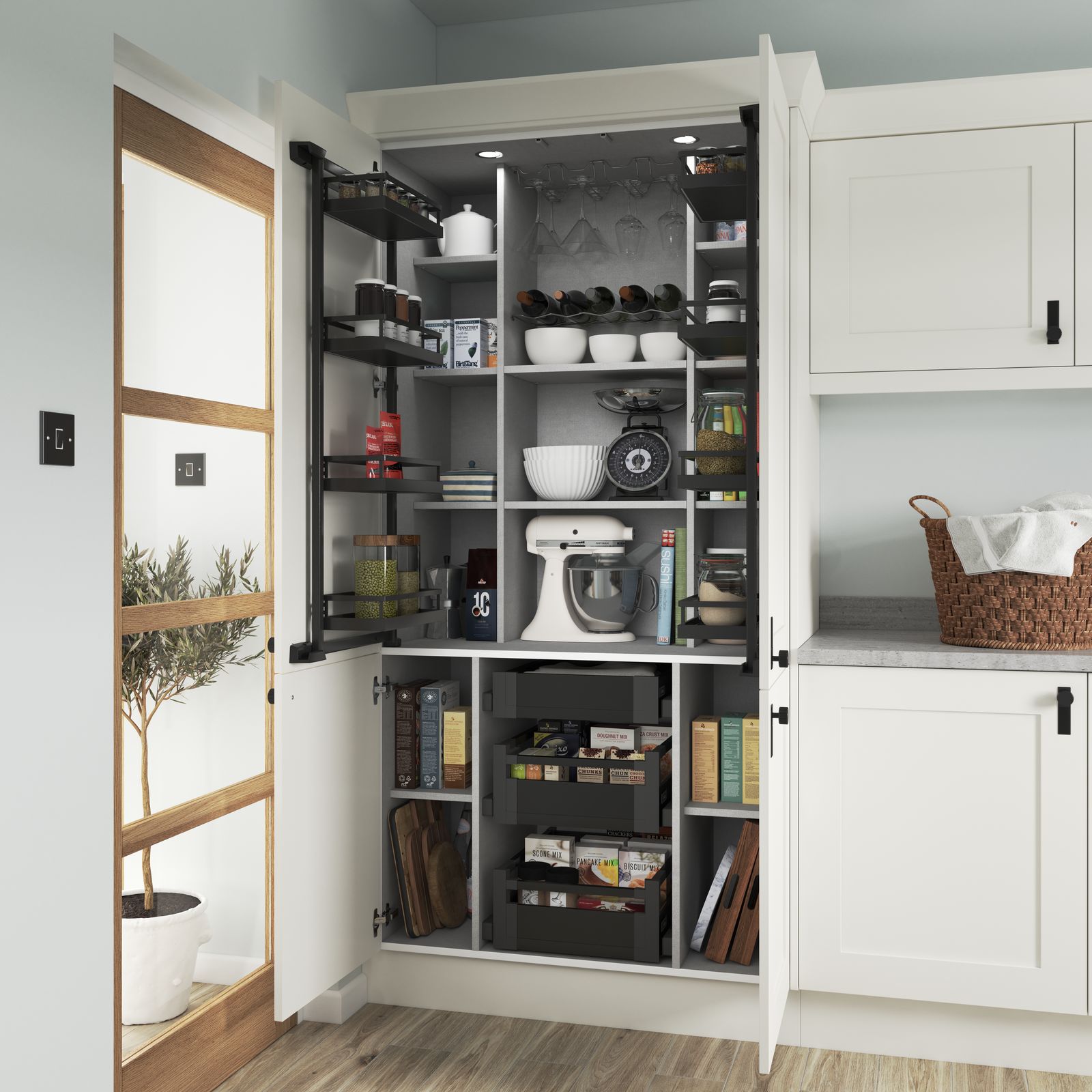 How to design your dream pantry – even if you’re short on space